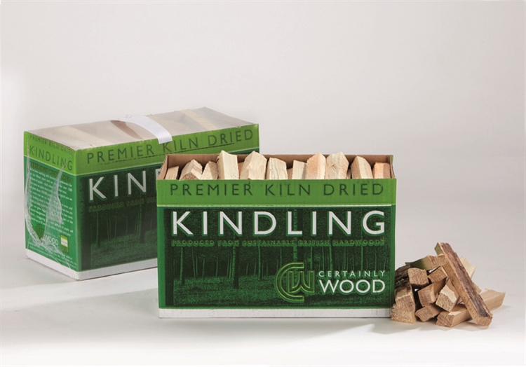 Certainly Wood Kiln Dried Kindling Box- K01