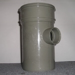 Polypipe 110mm Single Boss Pipe - Single Socket 40mm